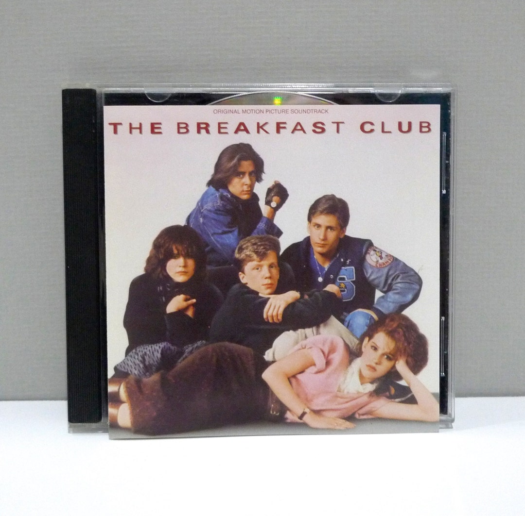 The Breakfast Club Original Motion Picture Soundtrack CD 1985 Vintage ...