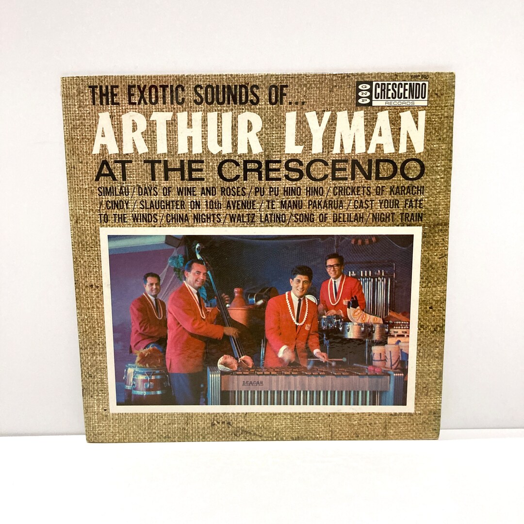Arthur Lyman Exotic Sounds Live Concert at the Crescendo Vinyl Record ...