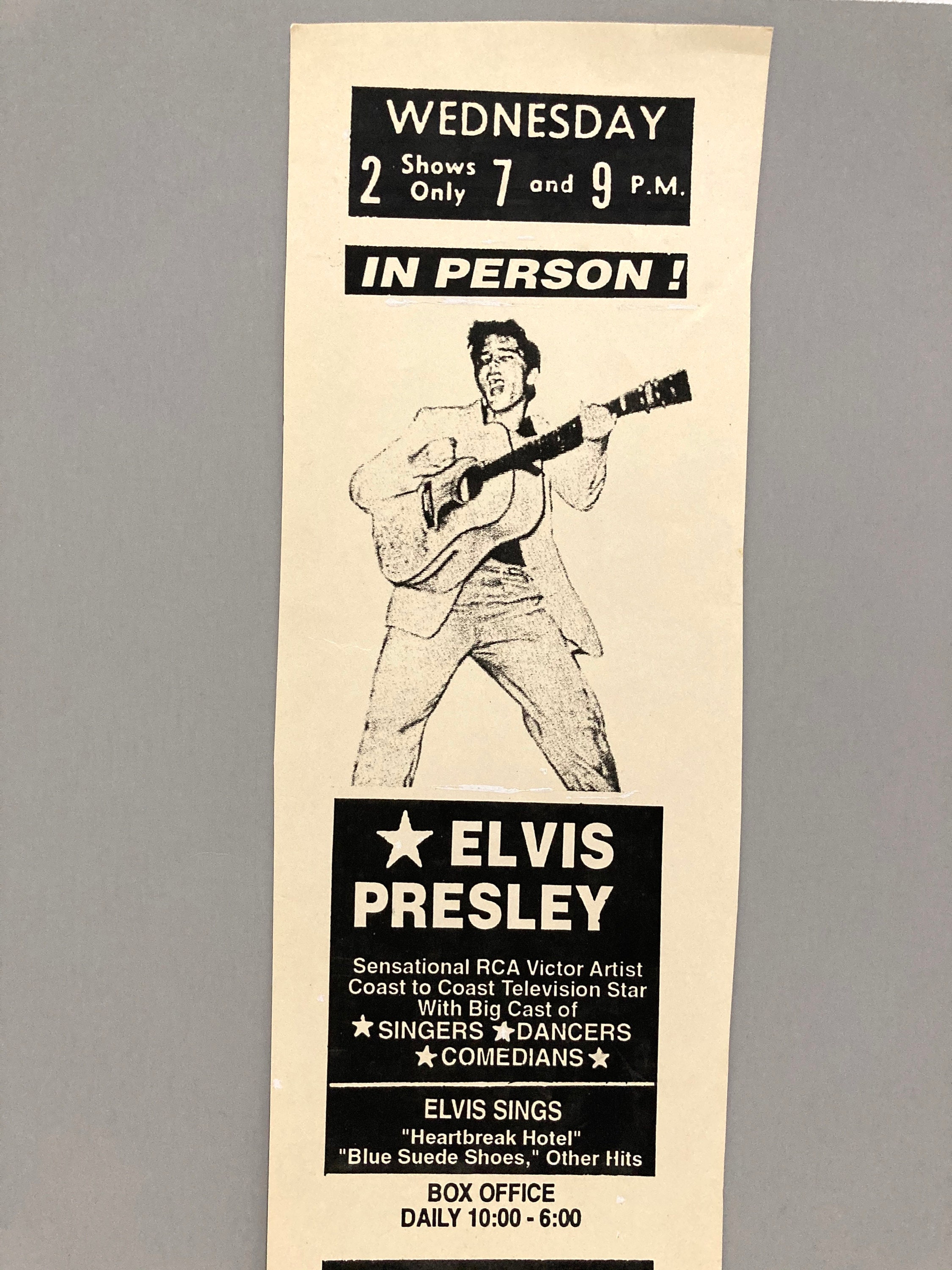 Elvis Presley Poster Vintage 90's reproduction of His | Etsy