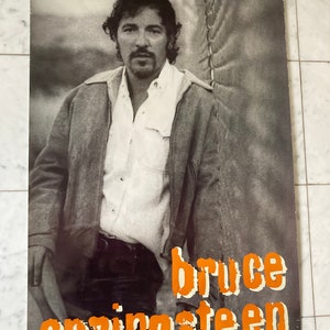 Bruce Springsteen Poster Photo of the Boss With Mustache and Beard ...
