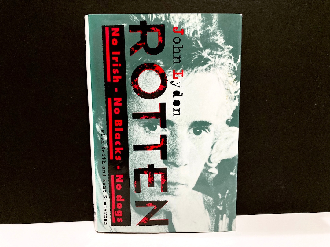 John Lydon - Johnny Rotten Hardback Book 1994 - His Story About the Sex ...