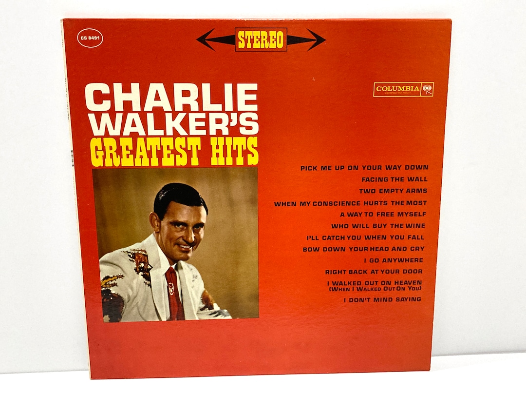 Charlie Walker - Vinyl Record - Charlie Walker's Greatest Hits ...