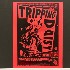 Tripping Daisy Poster Live in Concert Elastic Firecracker Tour With ...