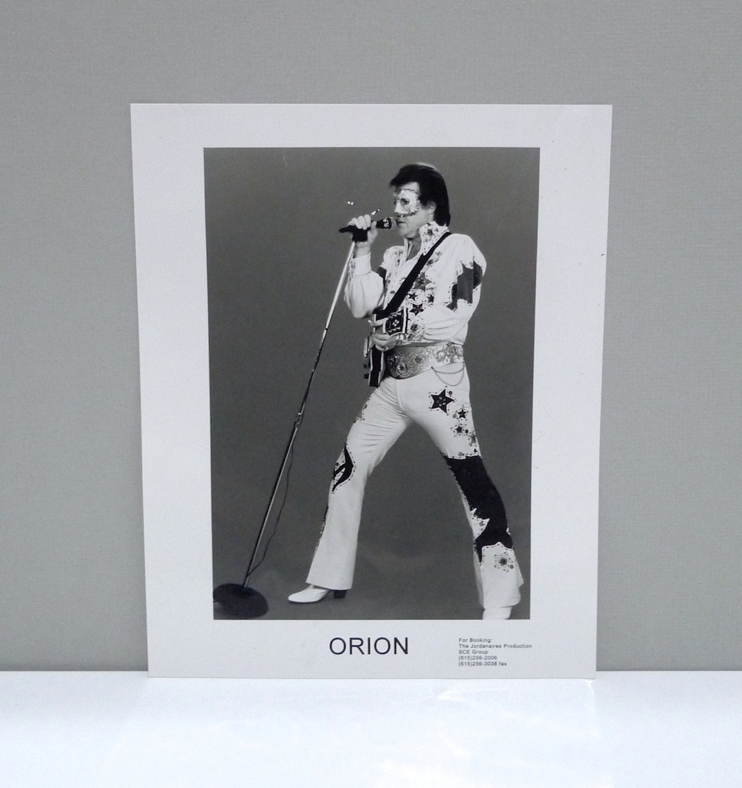 Orion Photograph (jimmy Orion Ellis) Vintage Original Black and White ...