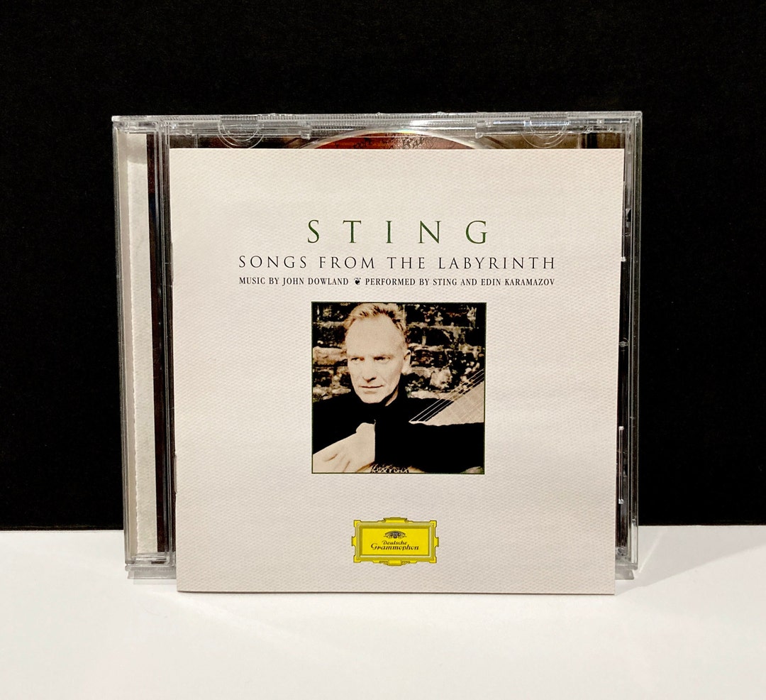 Sting CD Songs From the Labyrinth Compact Disc Music by John Dowland ...
