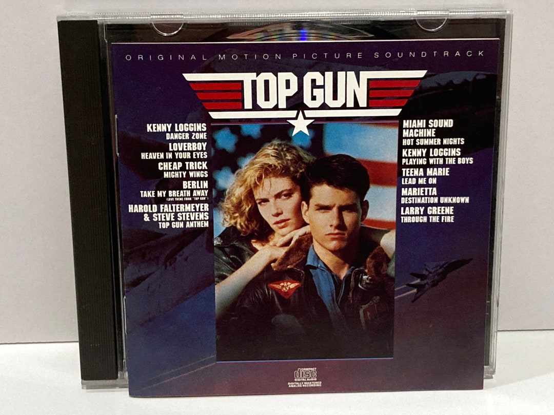 Top Gun Original Motion Picture Soundtrack CD - Vintage 1986 Compact ...
