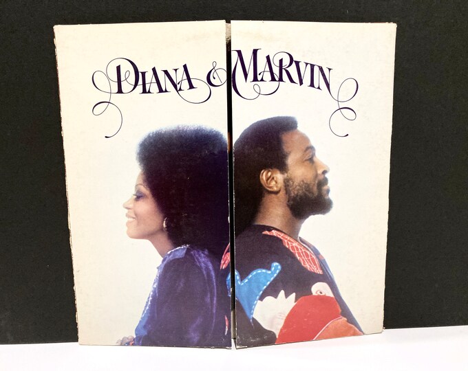 Diana Ross & Marvin Gaye - Vinyl Record Vintage 1973 Motown - Soul ...