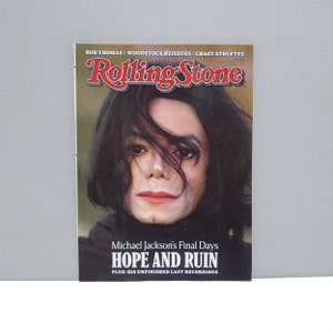 Michael Jackson Rolling Stone Magazine 1084 August 6 / Michael Jackson ...