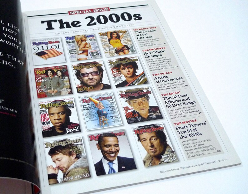 The Decades Best Songs and Albums '00 - Rolling Stone Magazine December ...