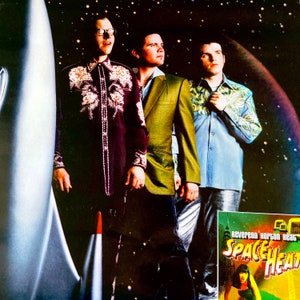 Reverend Horton Heat Poster Vintage 1998 - Space Heater Original Dallas ...