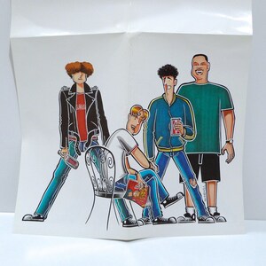 Chixdiggit Poster 1996 - Double Sided Vintage Punk Band From Canada ...