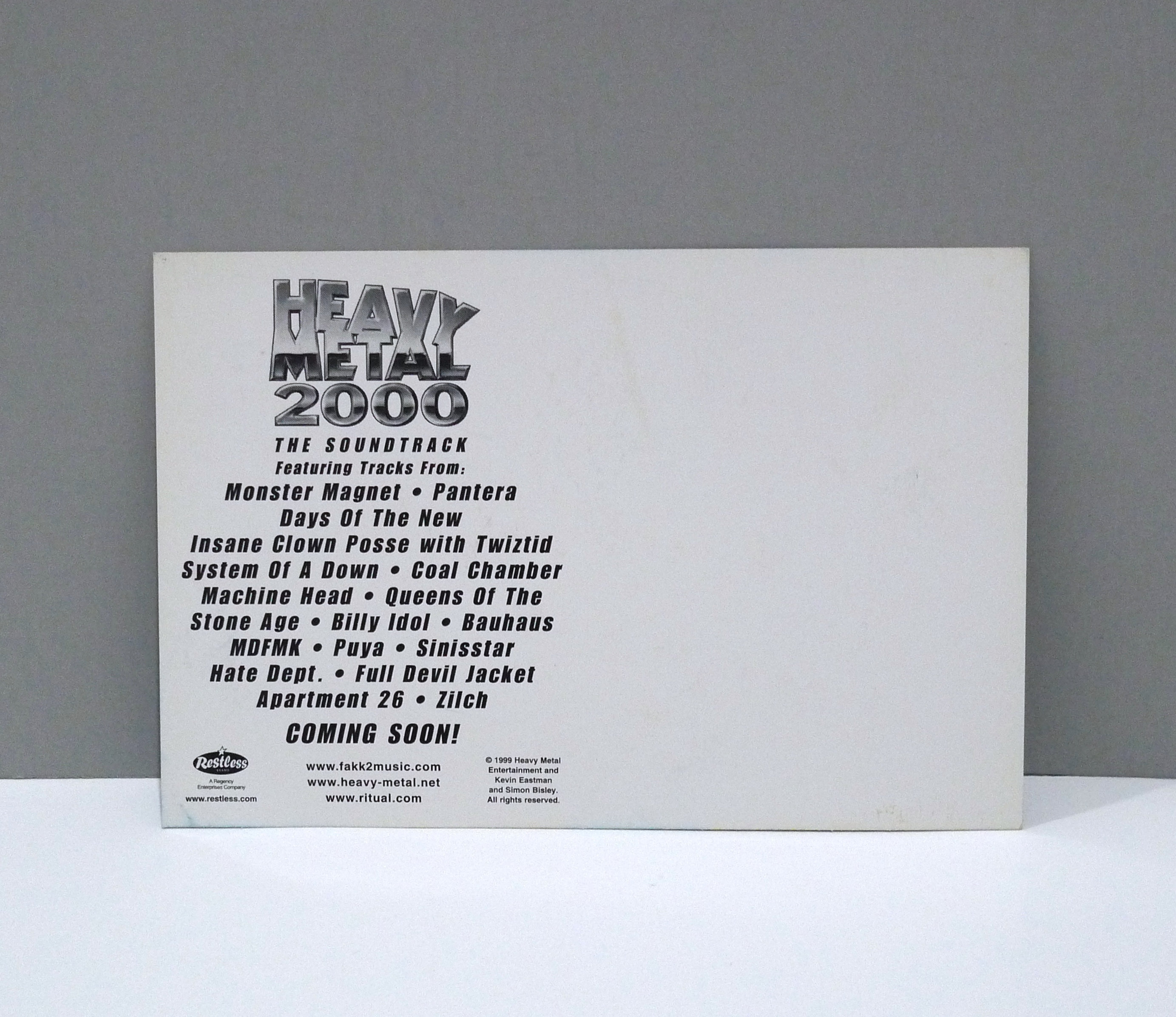 Heavy Metal 2000 Soundtrack