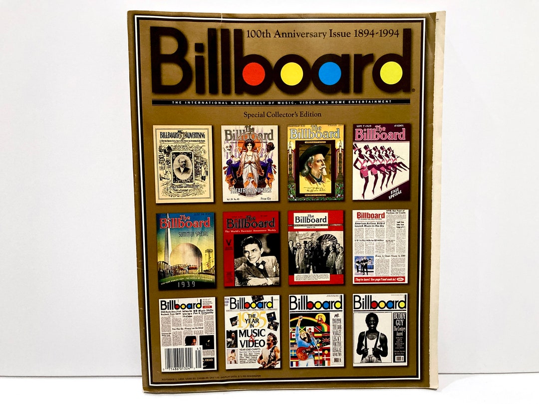 Billboard Magazine - 100th Anniversary Vintage Issue 1894 - 1994 ...