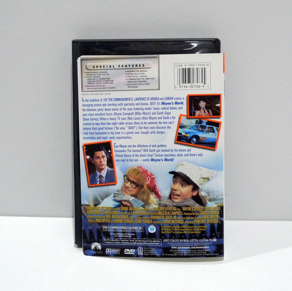 Wayne's World DVD 1992 issued 2001 Vintage Widescreen - Etsy