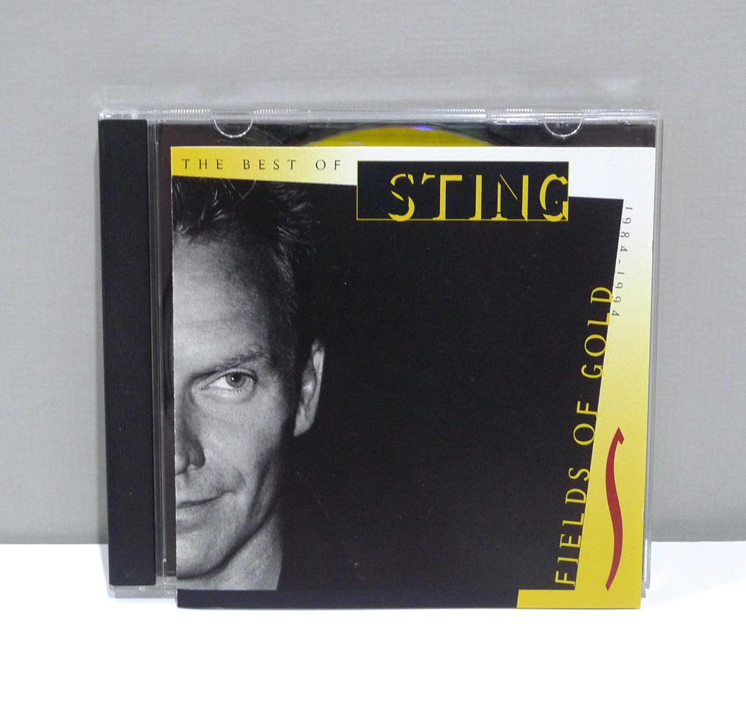 The Best of Sting CD - Fields of Gold 1984 to 1994 Vintage "greatest ...