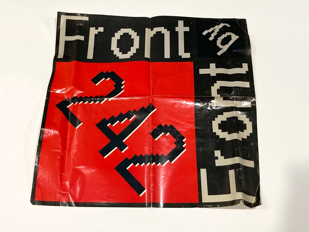 Front 242 Poster 1988 - Front by Front / Original Wax Trax Records ...