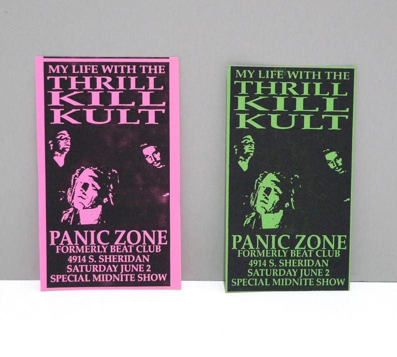 My Life With the Thrill Kill Kult Small Card Set of Two - 4 5/8" X 2 5/ ...