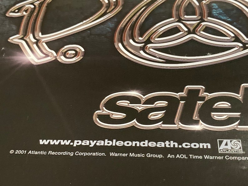 P.O.D. Payable on Death Satellite Poster 2001 Vintage Nu-metal - Etsy