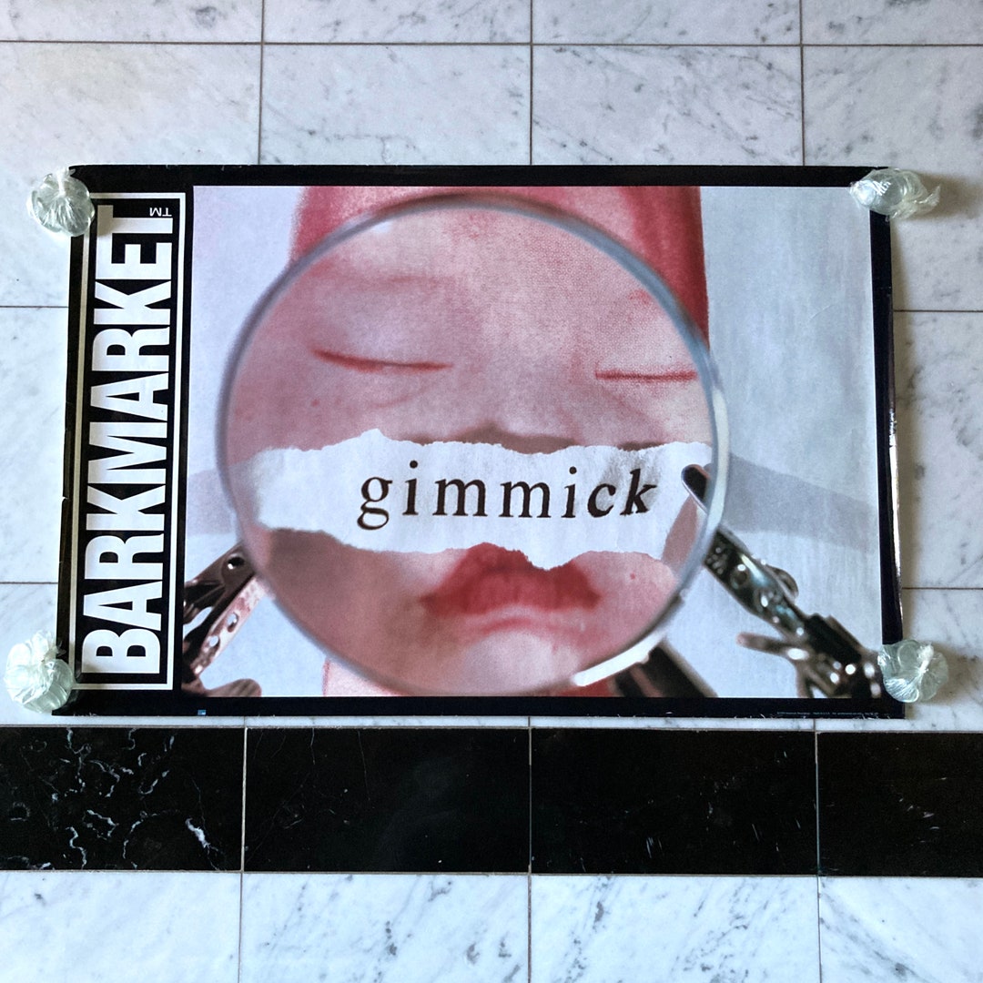 Barkmarket Gimmick Poster Glossy Finish Vintage 1993 Noise Rock Band ...