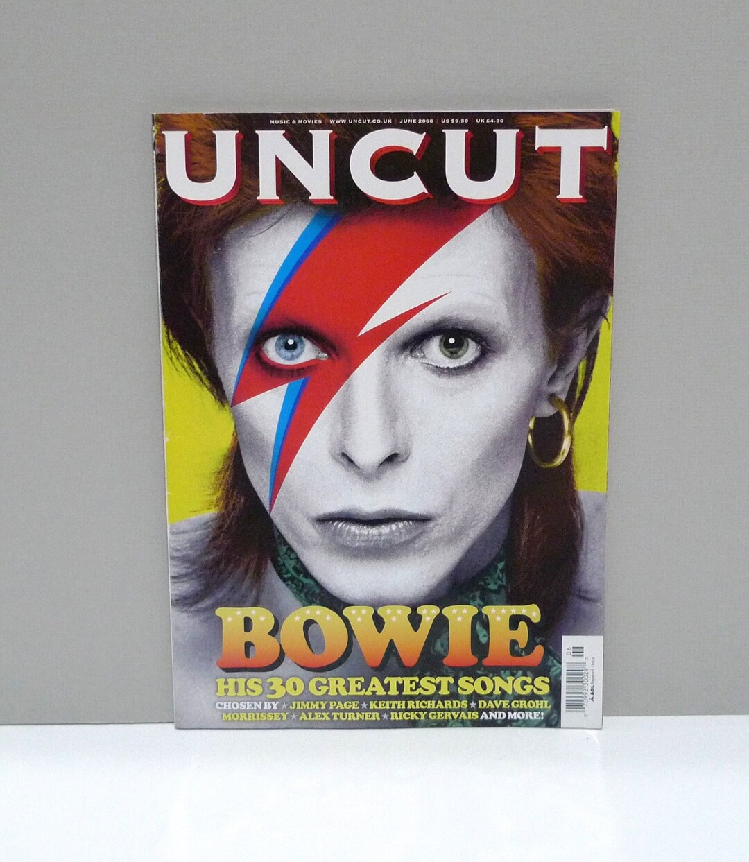 Uncut Magazine - David Bowie Cover / John Lennon, Karen Dalton, Flight ...