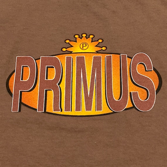 Primus T-shirt Vintage 1997 Back In Brown Album Conce… - Gem