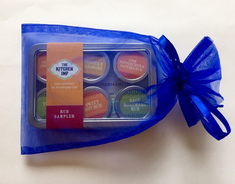 Dry Rub Sampler- Set of 6 - and Recipes - Spice Sampler Kit - Etsy