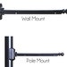 Pole Mount/ Wall Mount Sign Bracket Holder for Custom Signage - 18 ...