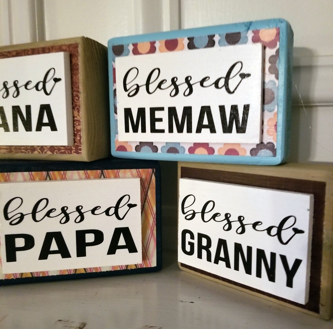 Custom Wood Block with Saying/Quote or Choice | Etsy