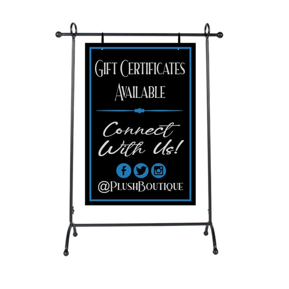 Custom 1-sided Indoor/outdoor Countertop/tabletop Sign With | Etsy