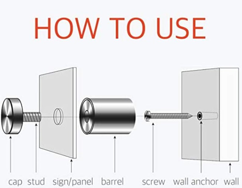 Custom 6 Inch X 12 Inch Acrylic Sign for Home Business - Etsy