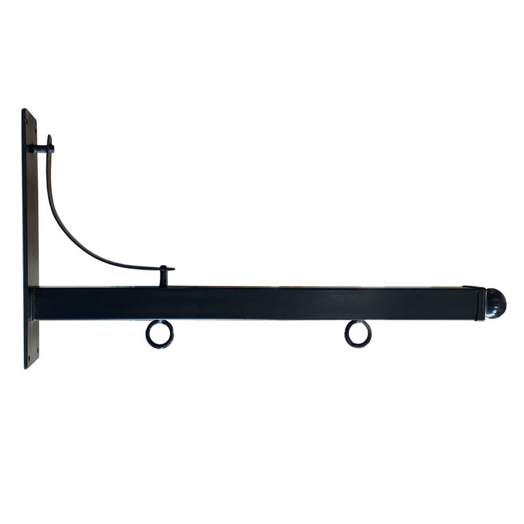 24" Modern Straight Sign Bracket With Simple Arch - NO SIGN - Etsy