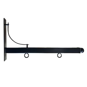 24" Modern Straight Sign Bracket With Simple Arch - NO SIGN - Etsy