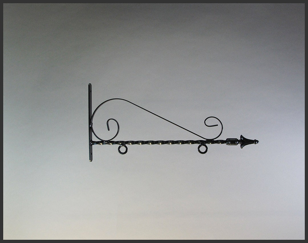 18" Light Duty Scroll Blade Sign Bracket - NO SIGN - Etsy