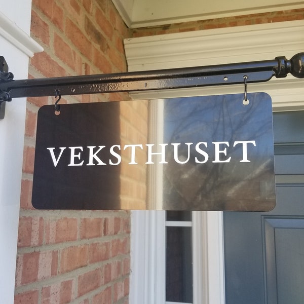 Bracket for Outdoor Business Sign - Etsy