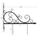 24" Light Duty Fancy Scroll Blade Sign Bracket - NO SIGN - Etsy