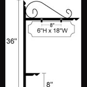 Custom/personalized 18w X 6l Sign With 36 Black L-stake Yard Sign - Etsy