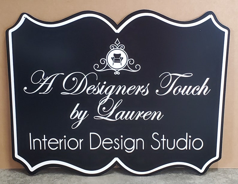 20x36 Custom Cut 2-sided Metal Sign With 36 Bracket | Etsy