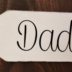 Personalized 3x6 Wood Tag/Gift Tag/Birthday Tag/Wine | Etsy