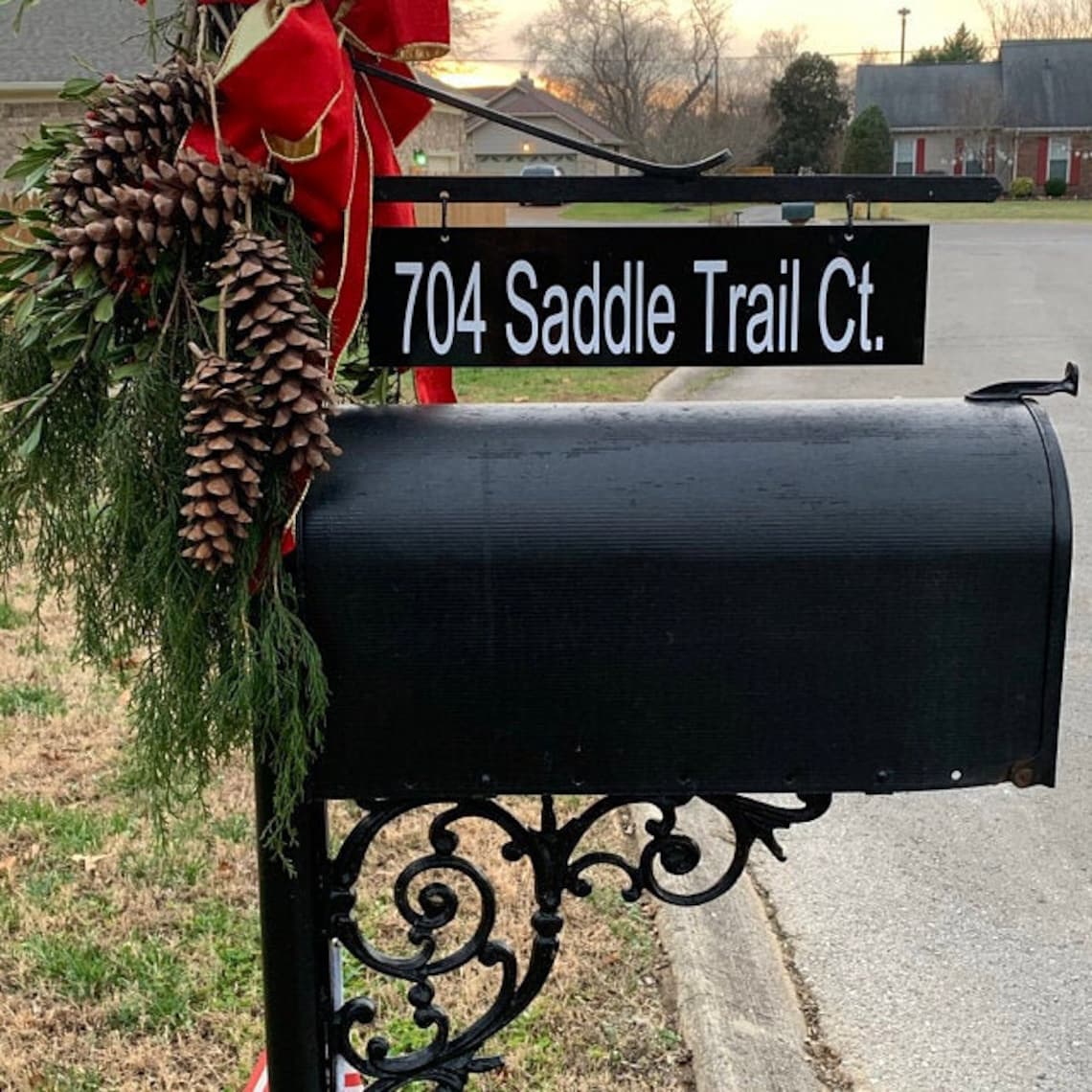 Custom Metal Address Plate/number Plate for Mailbox - Etsy