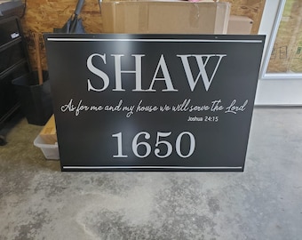 2-sided Custom Outdoor Metal Sign With 18 Straight | Etsy