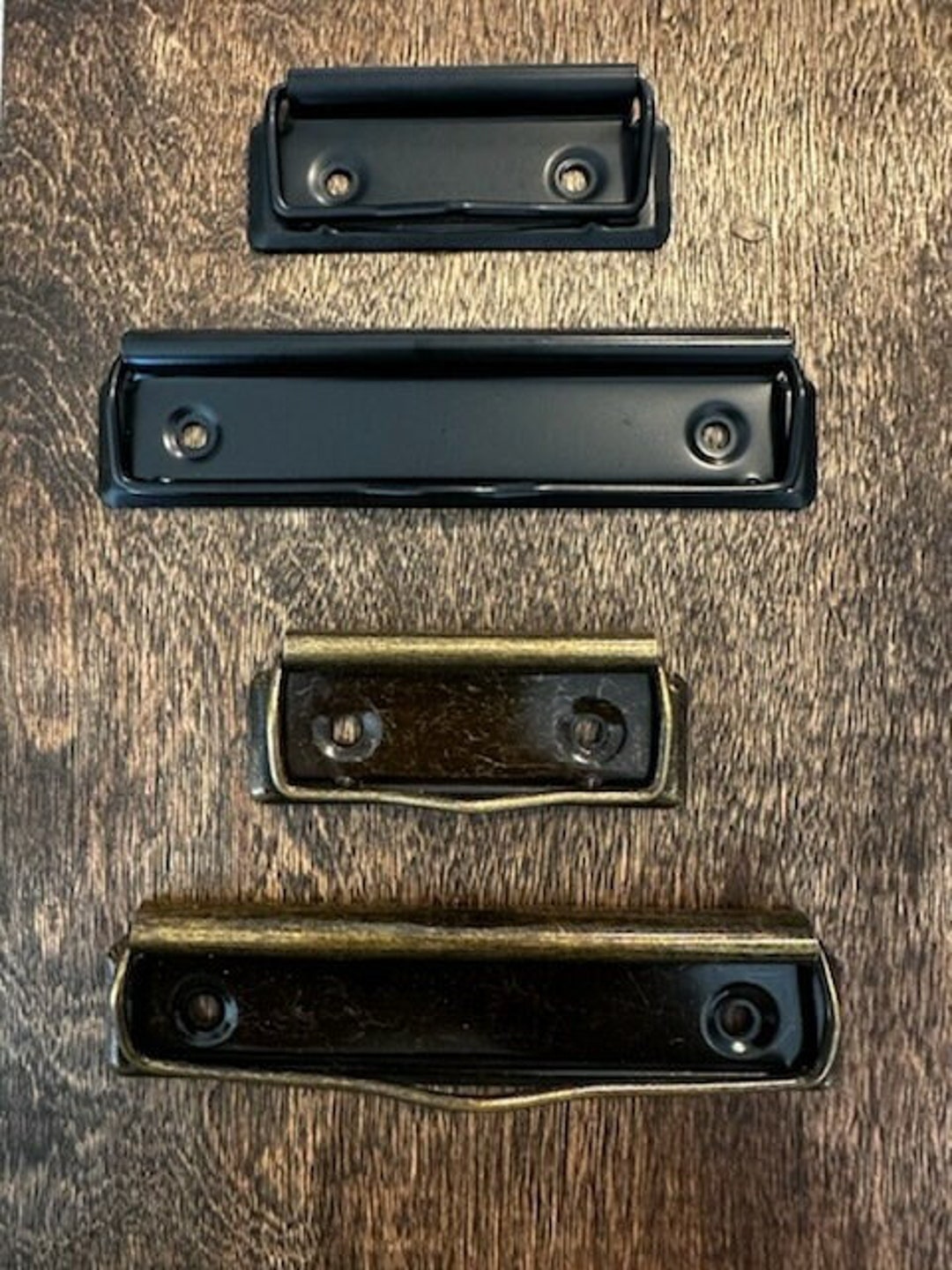 Metal Menu Board Clips: Rustic Check Presenter Hardware - Etsy