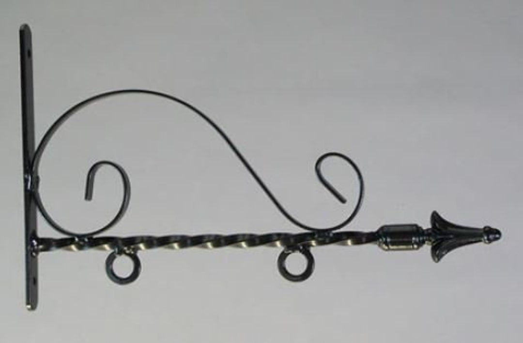 12" Light Duty Scroll Blade Sign Bracket - NO SIGN - Etsy