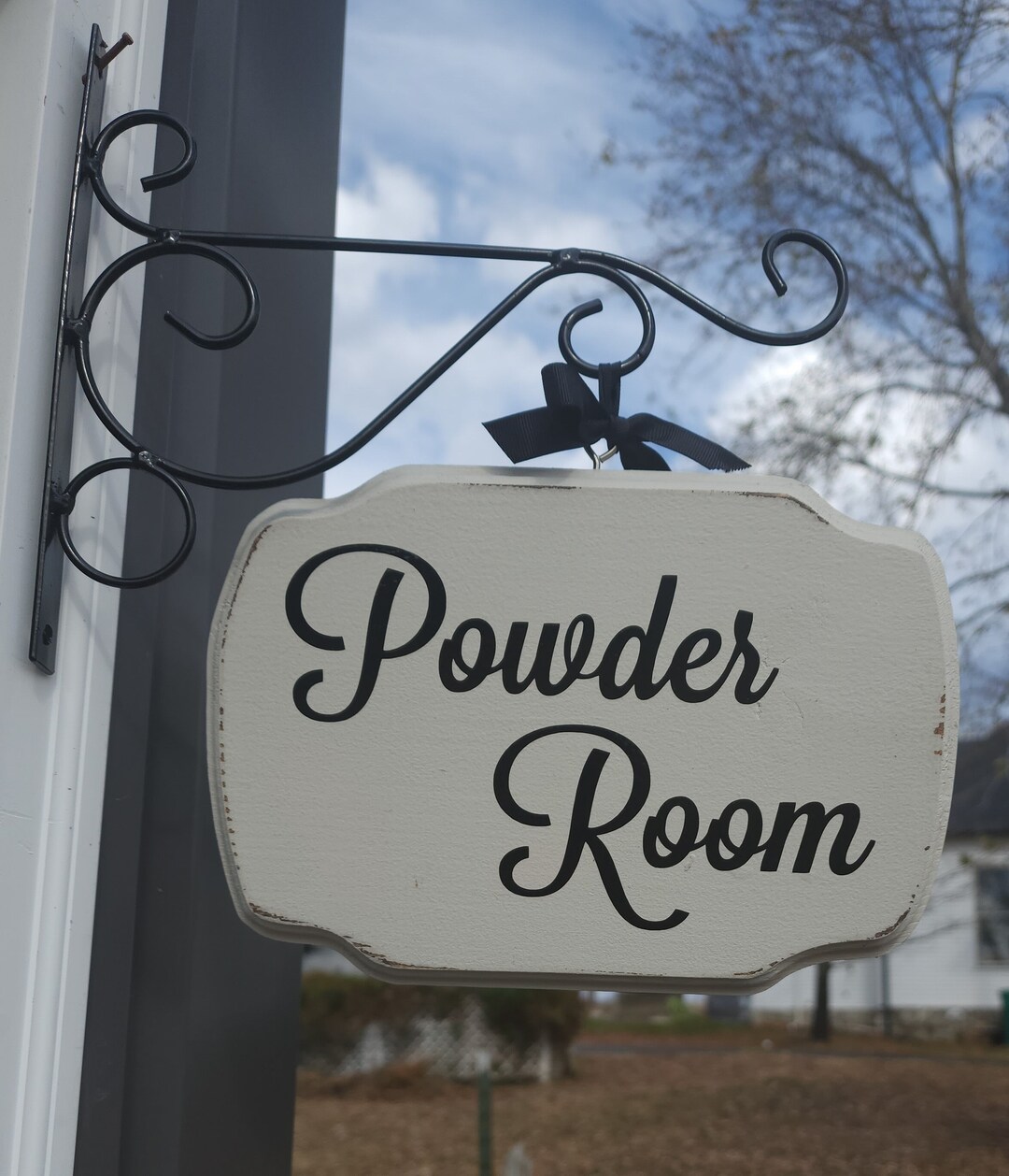 Custom Hanging Sign- Wood Sign With Hanging Hardware- Custom Business ...