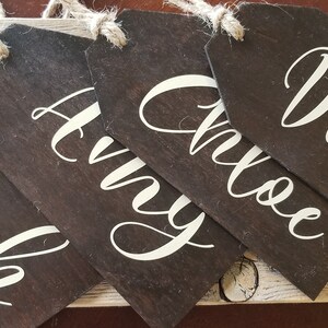 Personalized 3x6 Wood Tag/gift Tag/birthday Tag/wine Tag/pantry ...