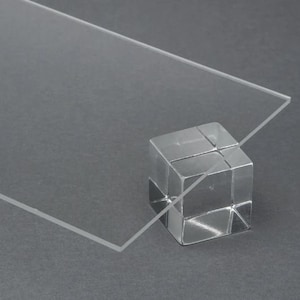 Custom 12 Inch X 12 Inch Clear, Colorless Acrylic Sign for Home ...