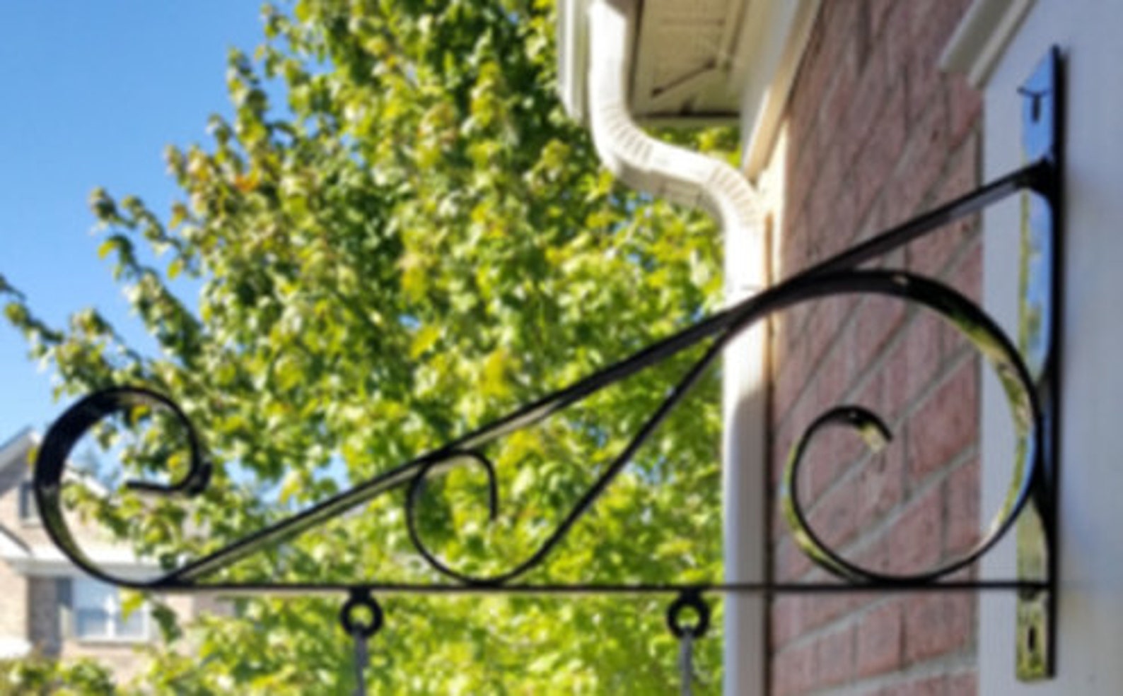 18 Scroll Blade Sign Bracket NO SIGN | Etsy