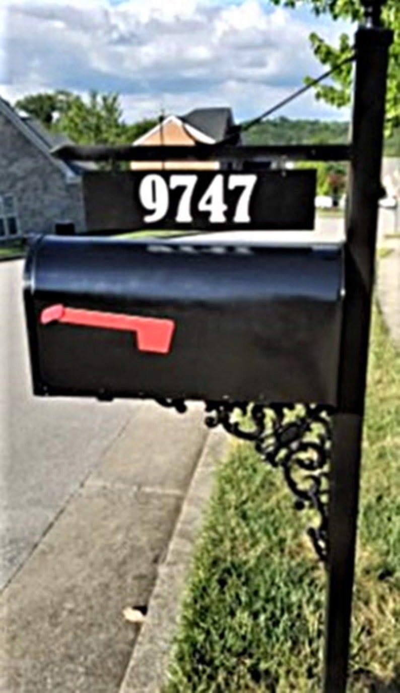 Custom Metal Address Plate/number Plate for Mailbox - Etsy