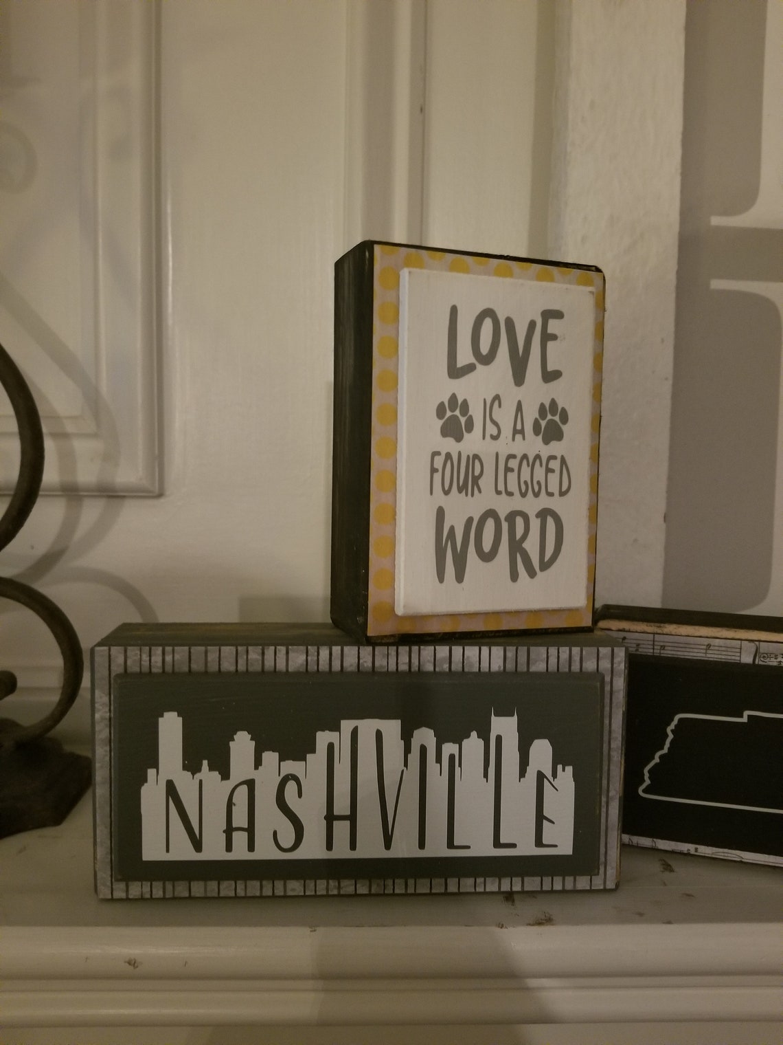 Custom Wood Block with Saying/Quote or Choice | Etsy