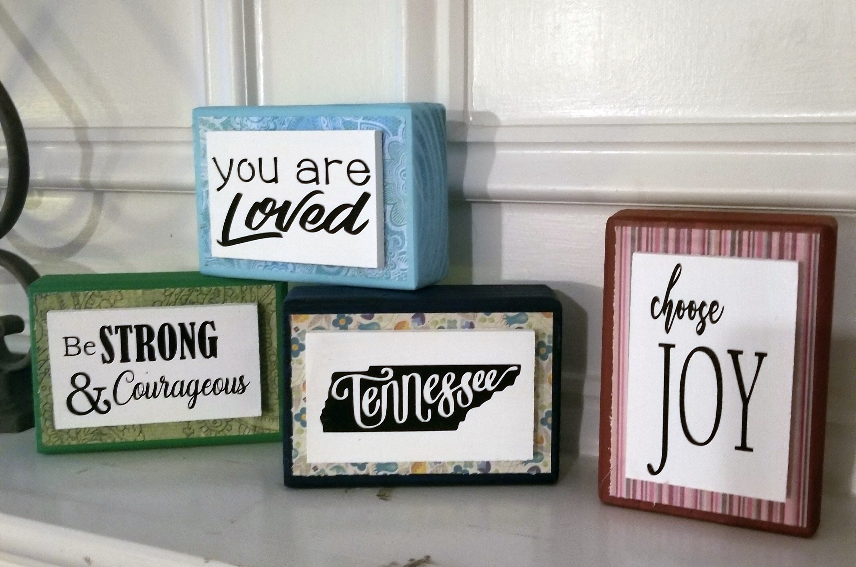 Custom Wood Block with Saying/Quote or Choice | Etsy