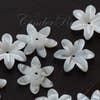 12 Mm Orange Cherry Blossoms, Spiny Oyster Five Petal Flowers, Set of 4 ...
